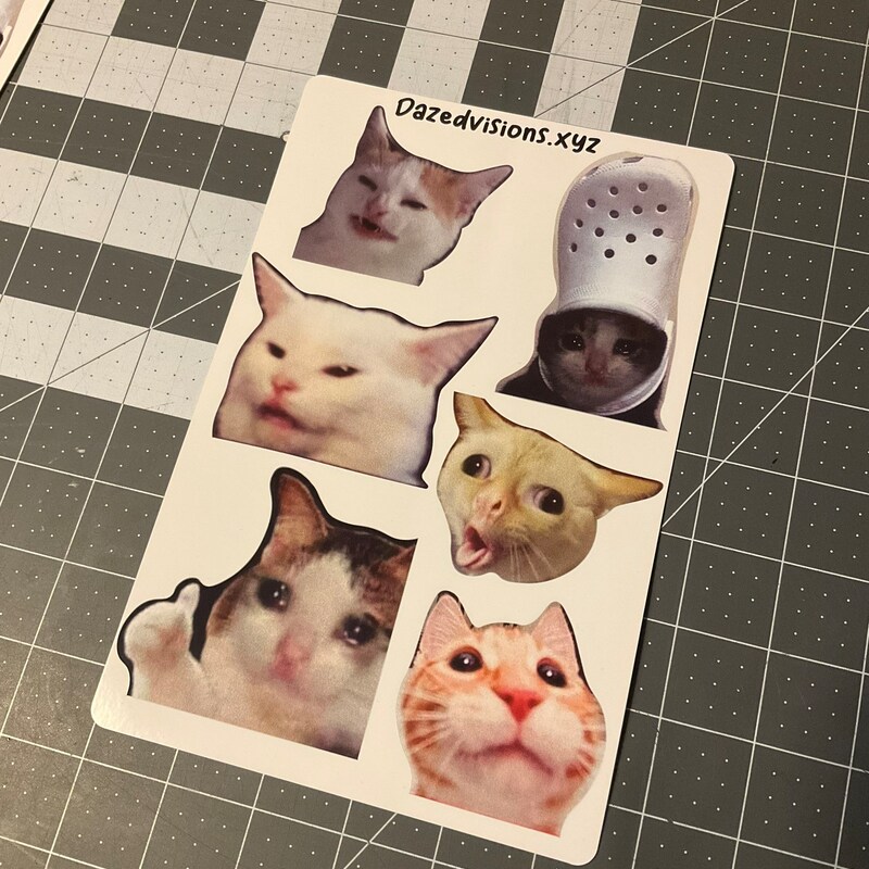 Cat Sticker - Etsy