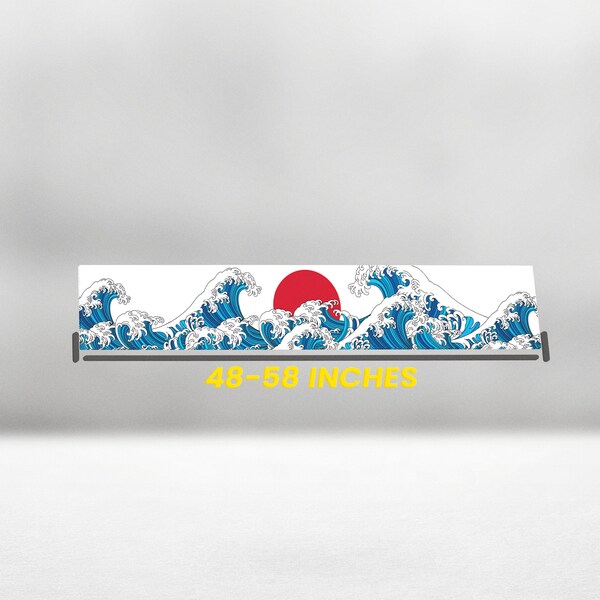 Japanese Wave Car Decal - Etsy