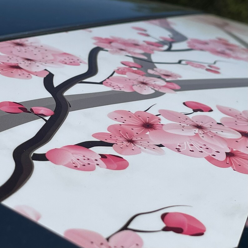 Cherry Blossom Tree Banner - Etsy