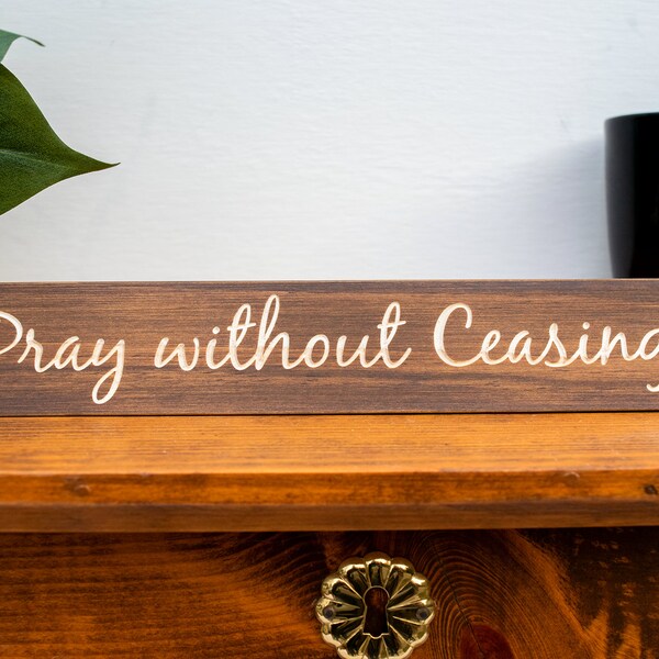 Pray Without Ceasing - Etsy