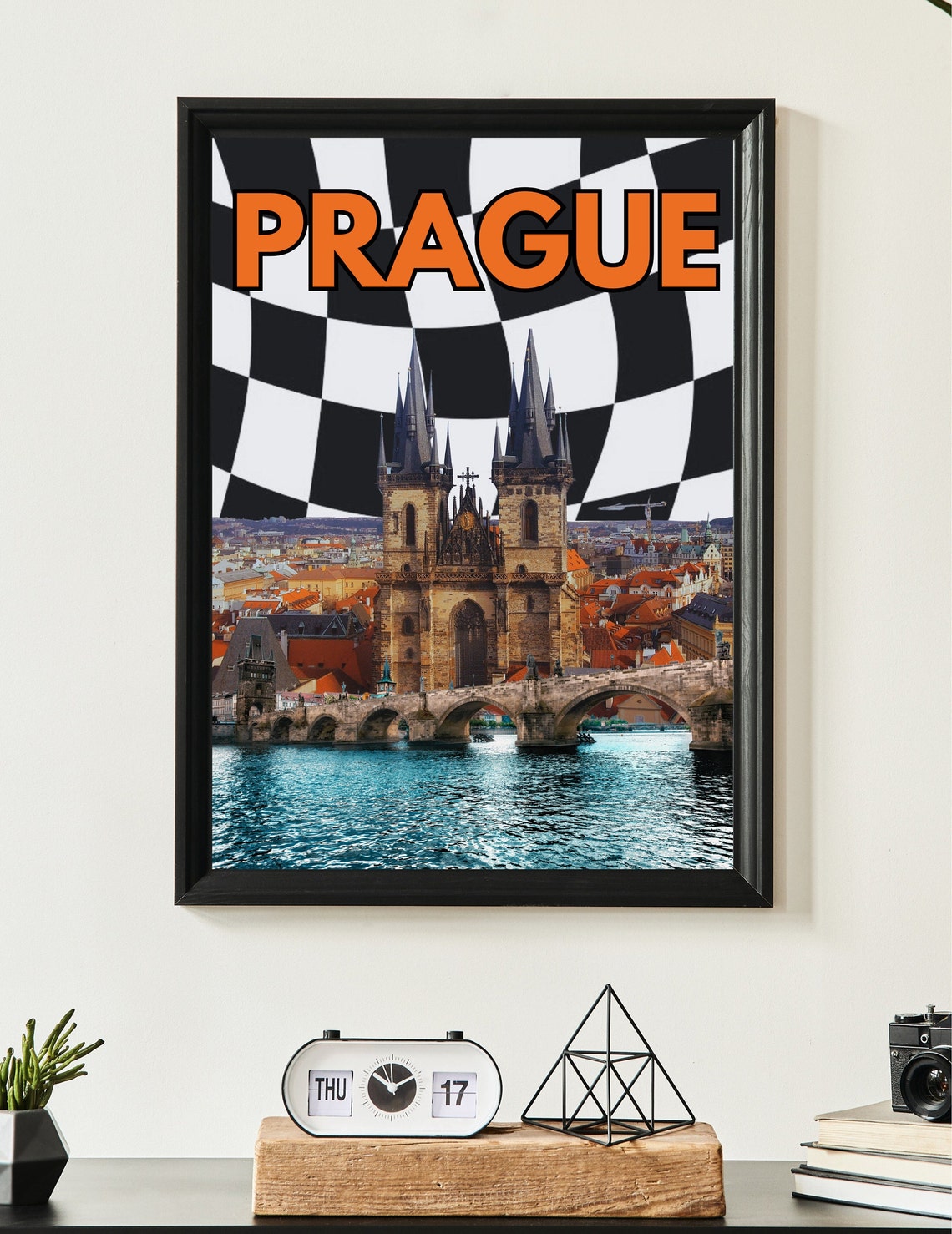 Prague Poster, Prague Wall Art, Prague Art Poster, Prague City Poster ...