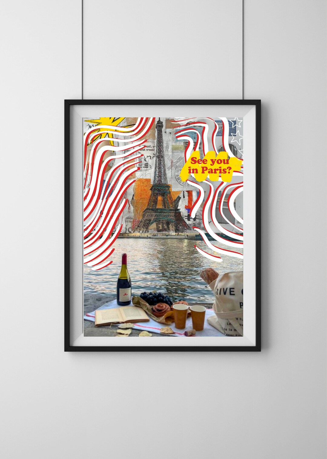 Paris Poster, Paris Wall Art, Paris Art Poster, Paris City Poster ...