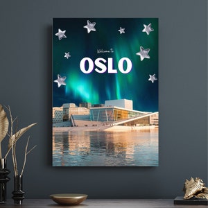 Oslo Poster, Oslo Wall Art, Oslo Art Poster, Oslo City Poster, Oslo ...