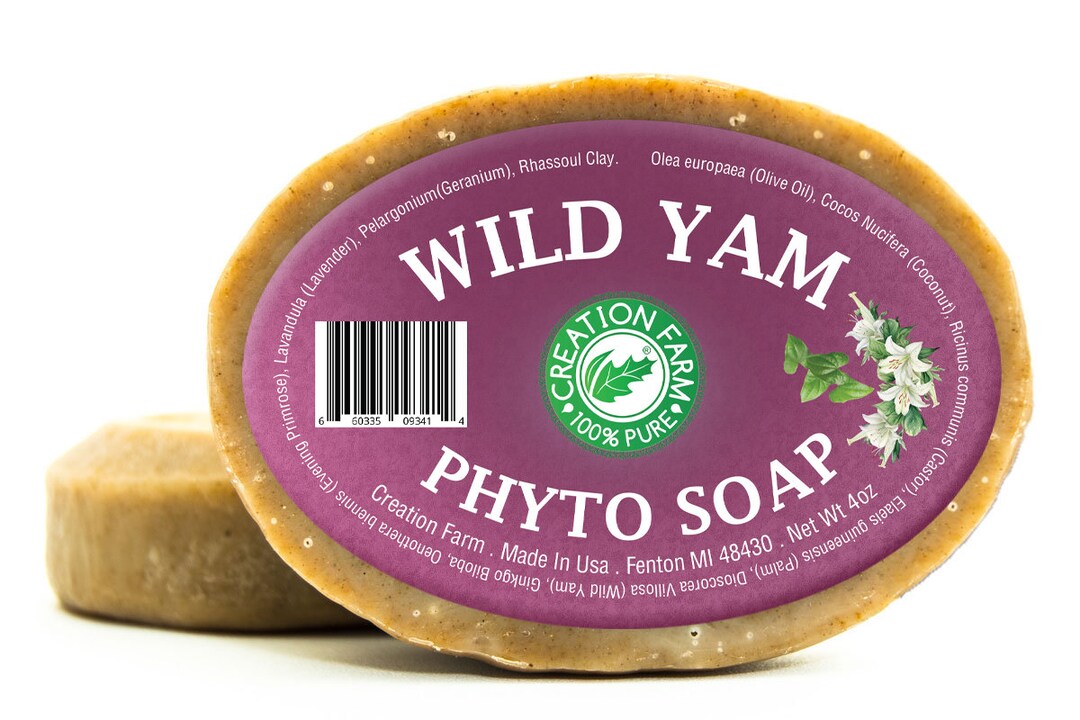 Wild Yam Soap - Two 4 Oz Bar Pack by Skincare Guardian - Etsy
