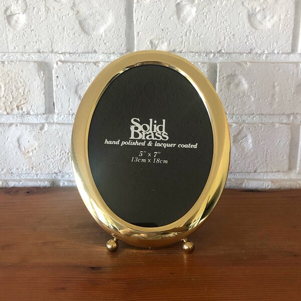 Brass Picture Frame - Etsy