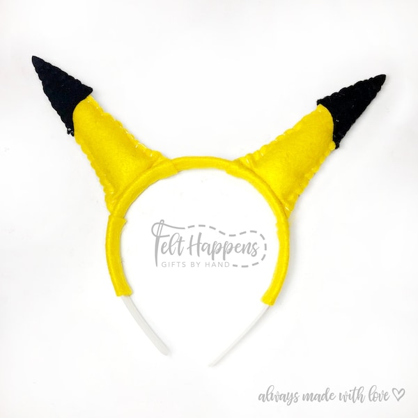 Pikachu Headband - Etsy