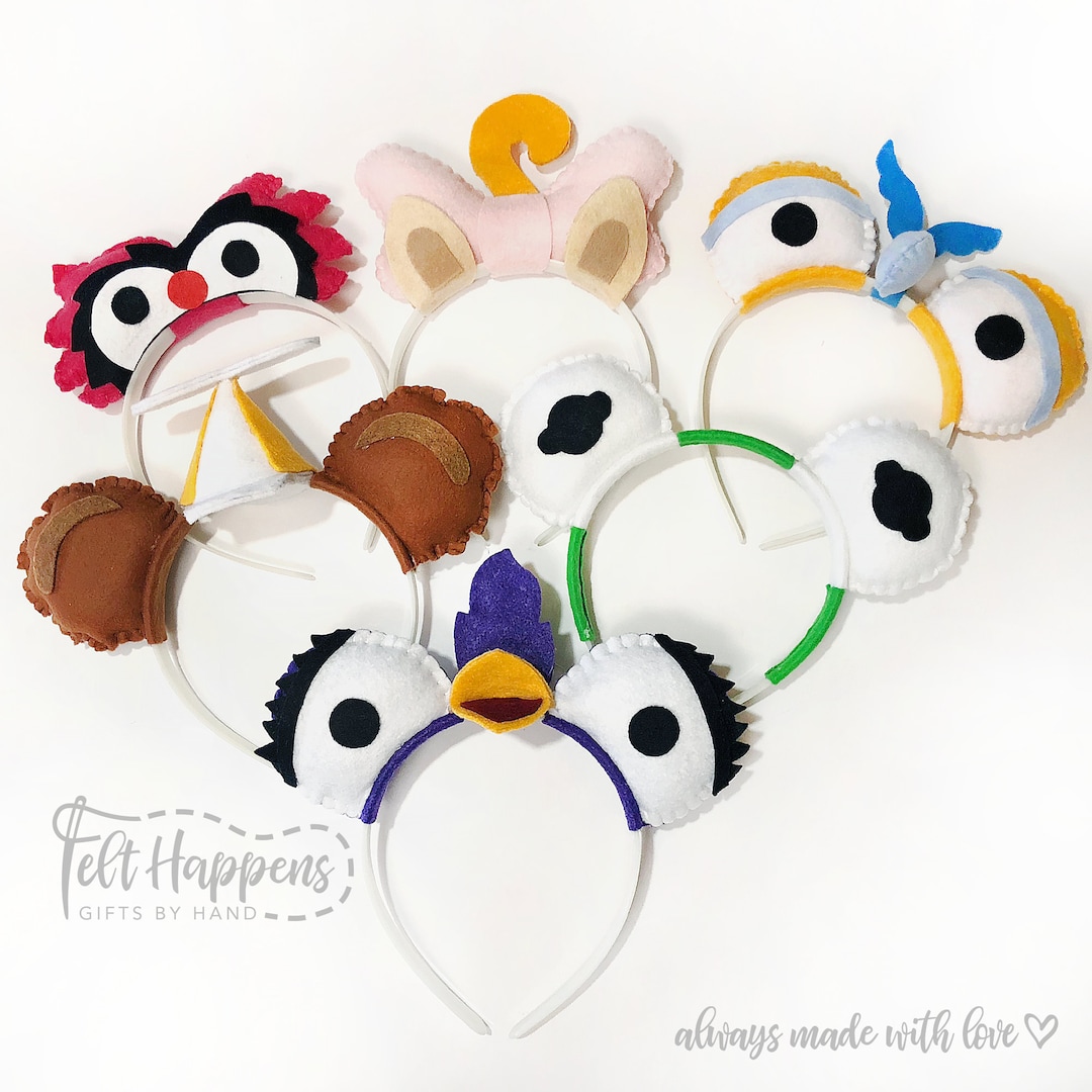 Muppet Inspired Headband, Handmade, Photo Prop,birthday Party Favor - Etsy