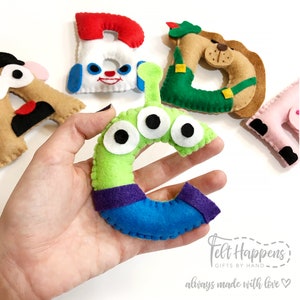 Toys Alphabet Handmade ABC Typography Nursery Decor Baby | Etsy