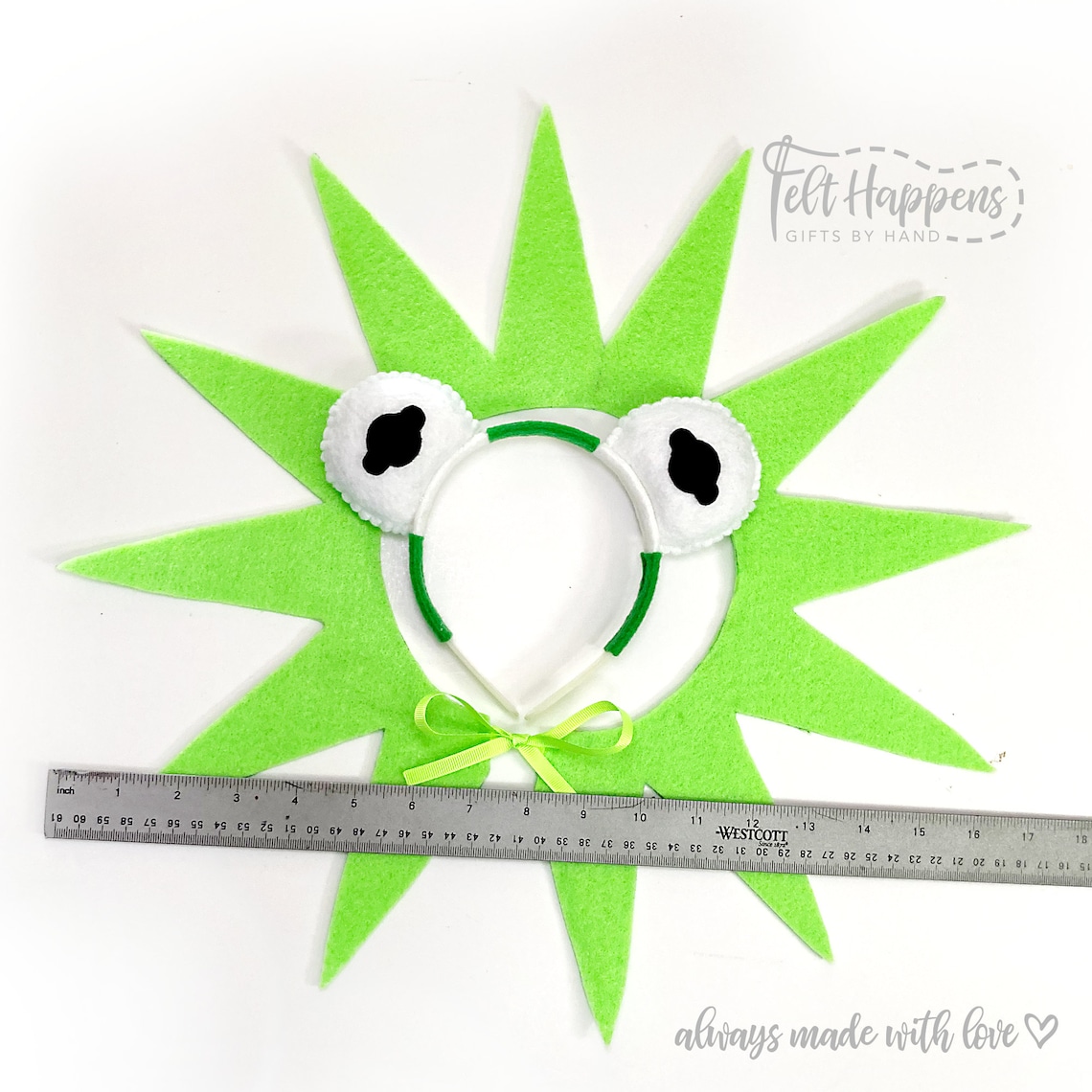 Kermit Muppet Inspired Costume Frog Eyes Collar Halloween - Etsy