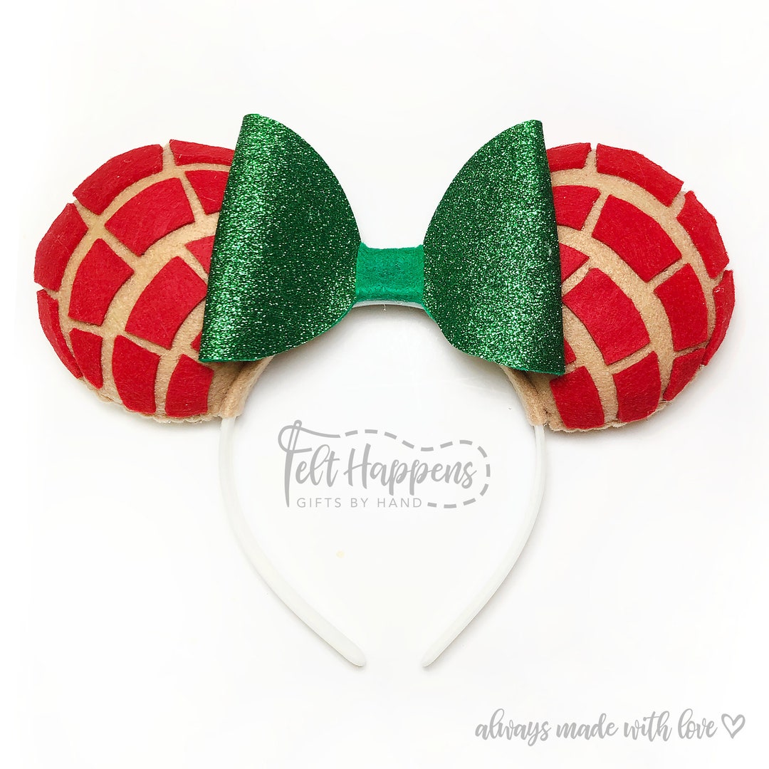 Custom Colors Concha Ears, Christmas, Holidays, Disney, Handmade ...