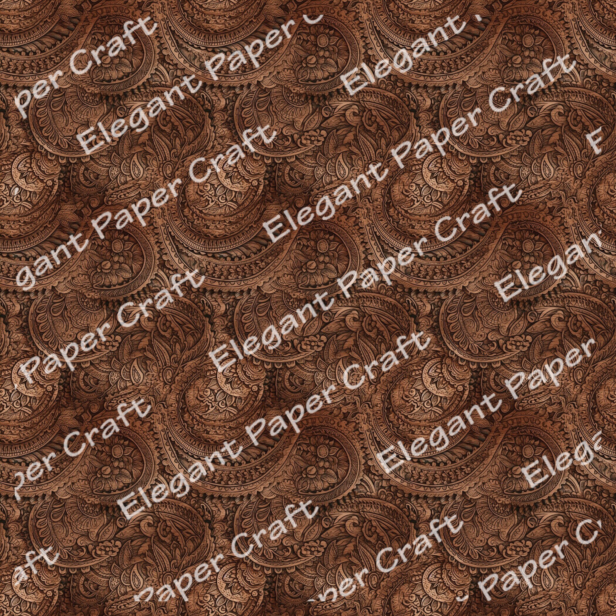 WOOD PAISLEY | Wood Paisley Seamless Pattern | Paisley Wood Background ...