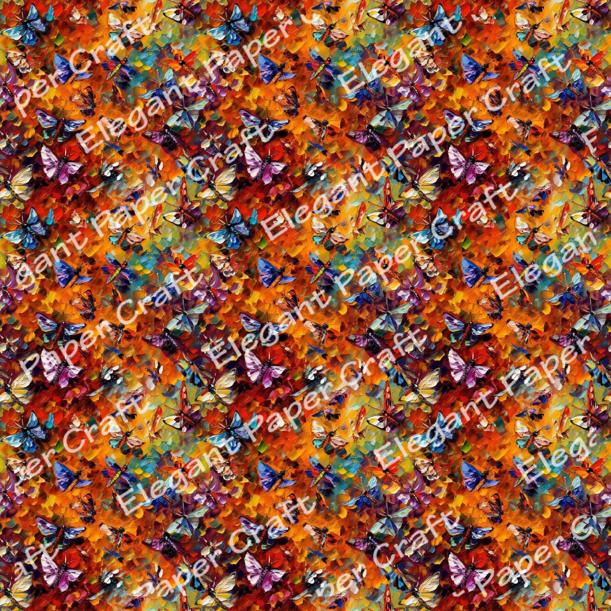 Insects Series 2 | 20 Unique Insects Seamless Patterns | Seamless ...