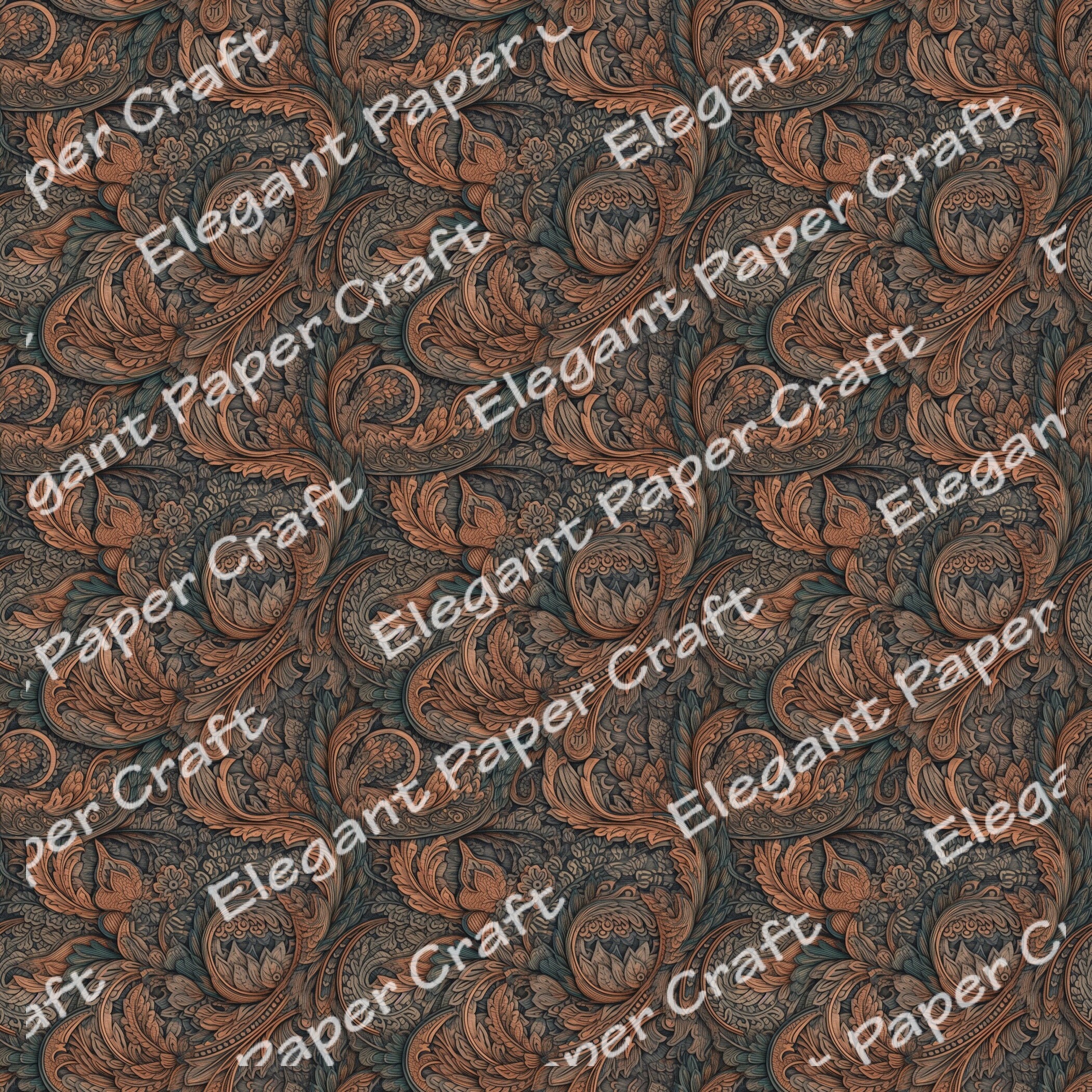 WOOD PAISLEY | Wood Paisley Seamless Pattern | Paisley Wood Background ...