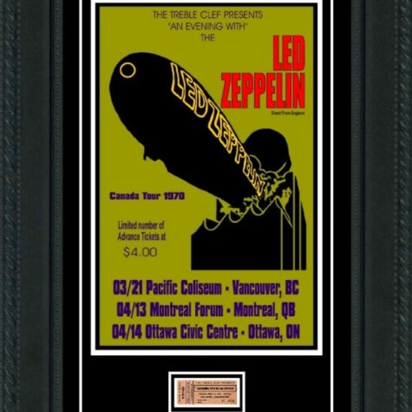 Led Zeppelin Poster - Etsy