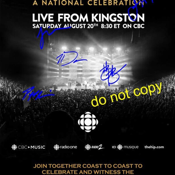 The Tragically Hip - Etsy Canada