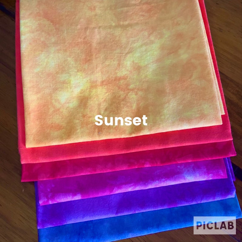 Hand Dyed Fabric - Etsy