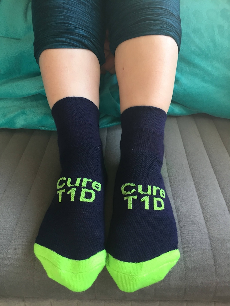 Cure T1D Socks | Etsy