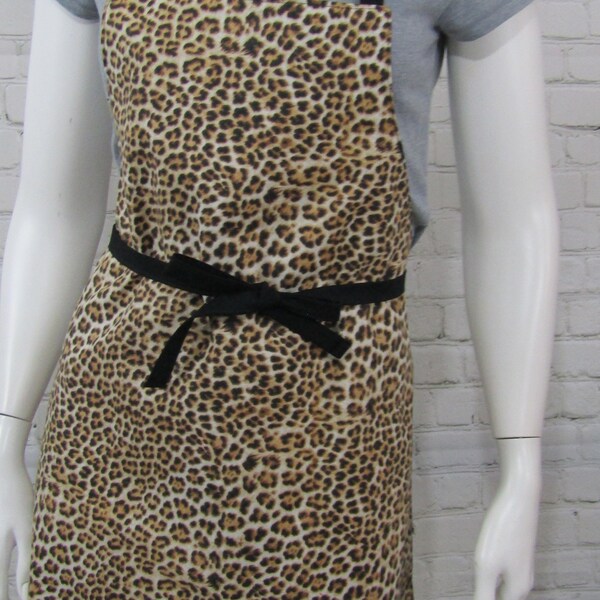 Leopard Apron - Etsy