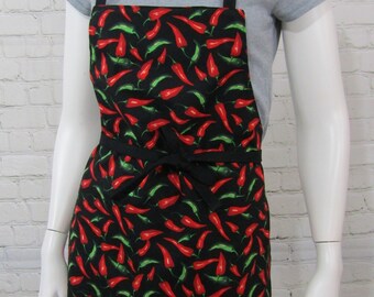 Chili Pepper Apron - Etsy