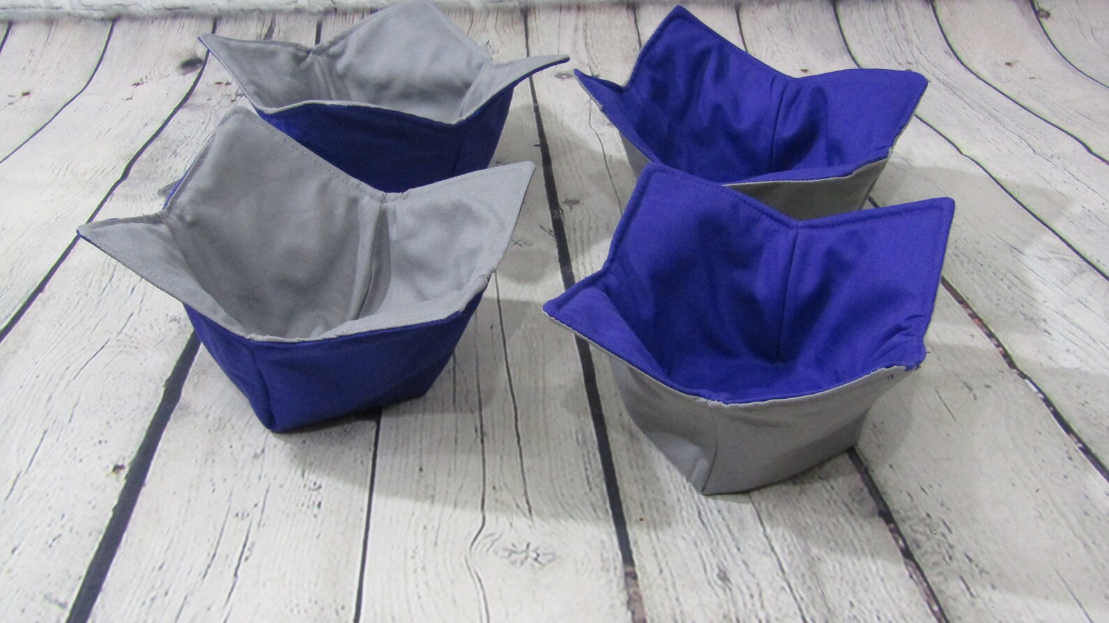 Bowl Cozy Set of 4 Solid Color Bowl Cozies, Bowl Pads, Microwave Safe ...