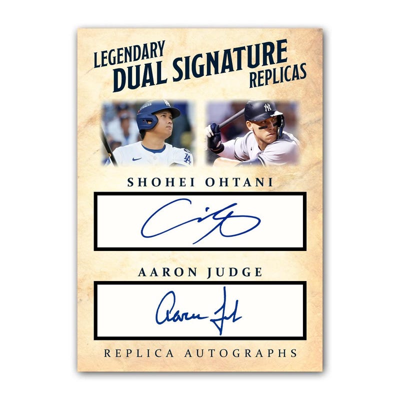 Shohei Ohtani Autograph Baseball Cards - Etsy