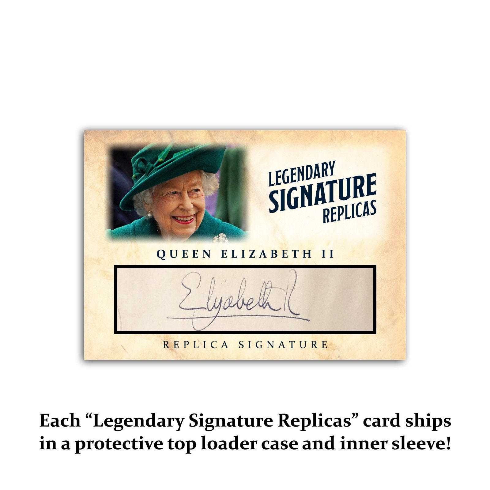 Queen Elizabeth Signature