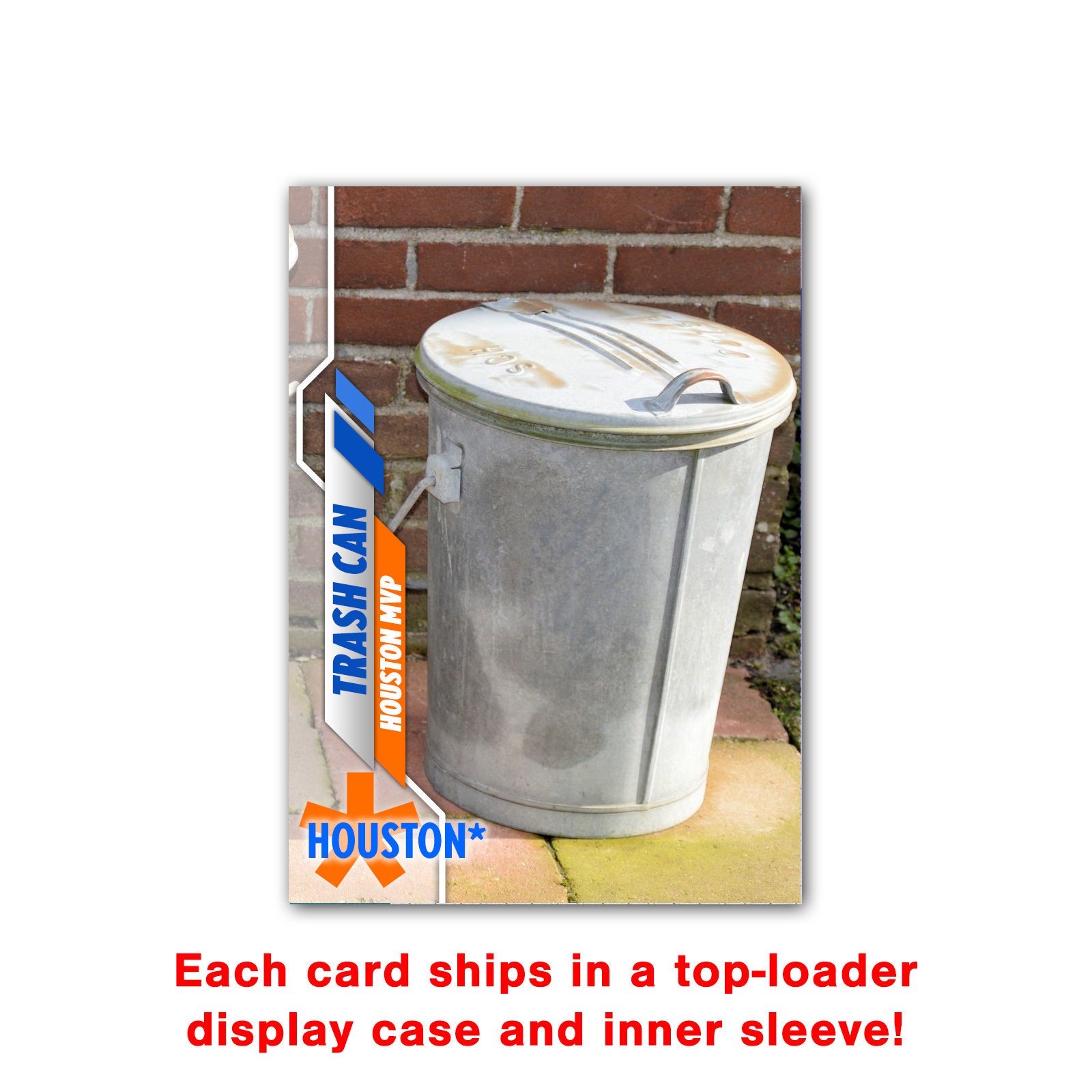 Funny Novelty Baseball Card Houston Astros Trash Can Cheating Scandal ...