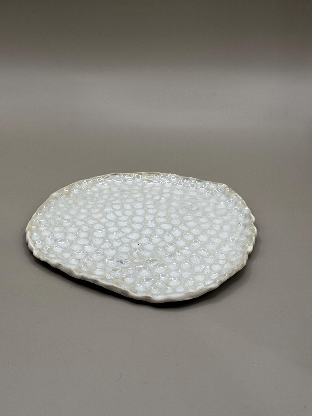 Handmade Textured Ceramic Plate Inspired by Bahamian Coastline - Etsy