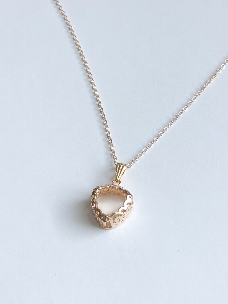 12mm Trilliant Gold Plated Empty Necklace Setting: DIY Pendant - Etsy