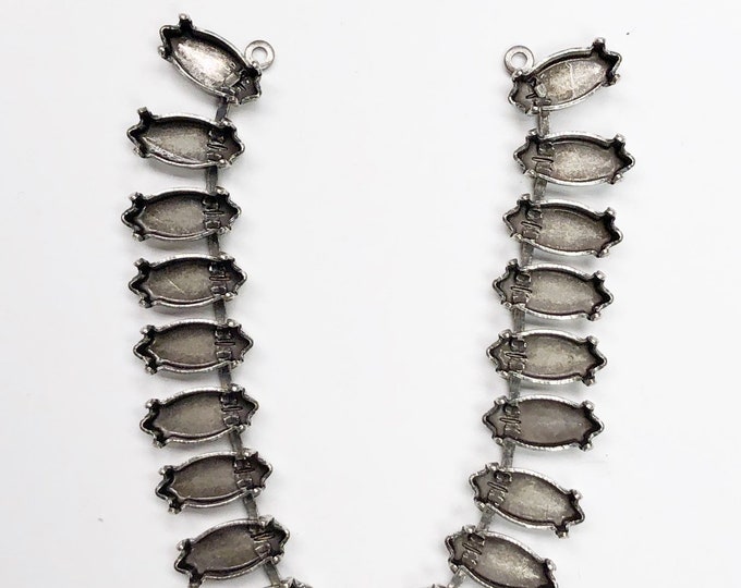 15x7mm Empty Cup Chain for Necklace 20 Navette Settings in - Etsy