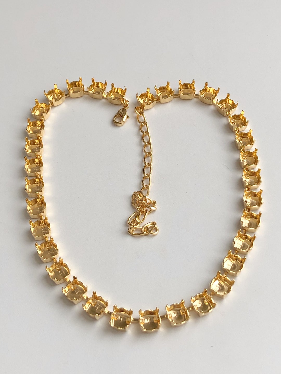 39ss Gold Empty Cup Chain Necklace, 33 Empty Cups, 8mm 39ss Necklace ...