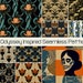 60 Odyssey Patterns, Digital Scrapbook Paper Pack, Greek Mythology ...