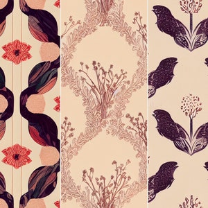 15 Gilmore Girls Inspired Seamless Pattern Tile, Digital Scrapbook ...