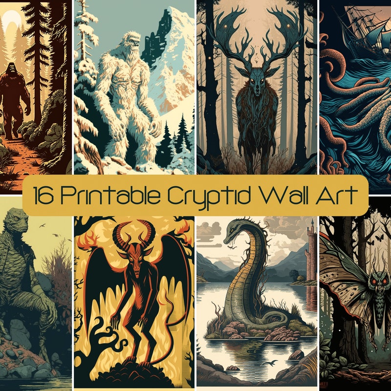 Cryptid - Etsy