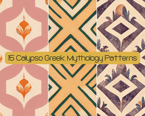 Calypso Greek Mythology Drawing