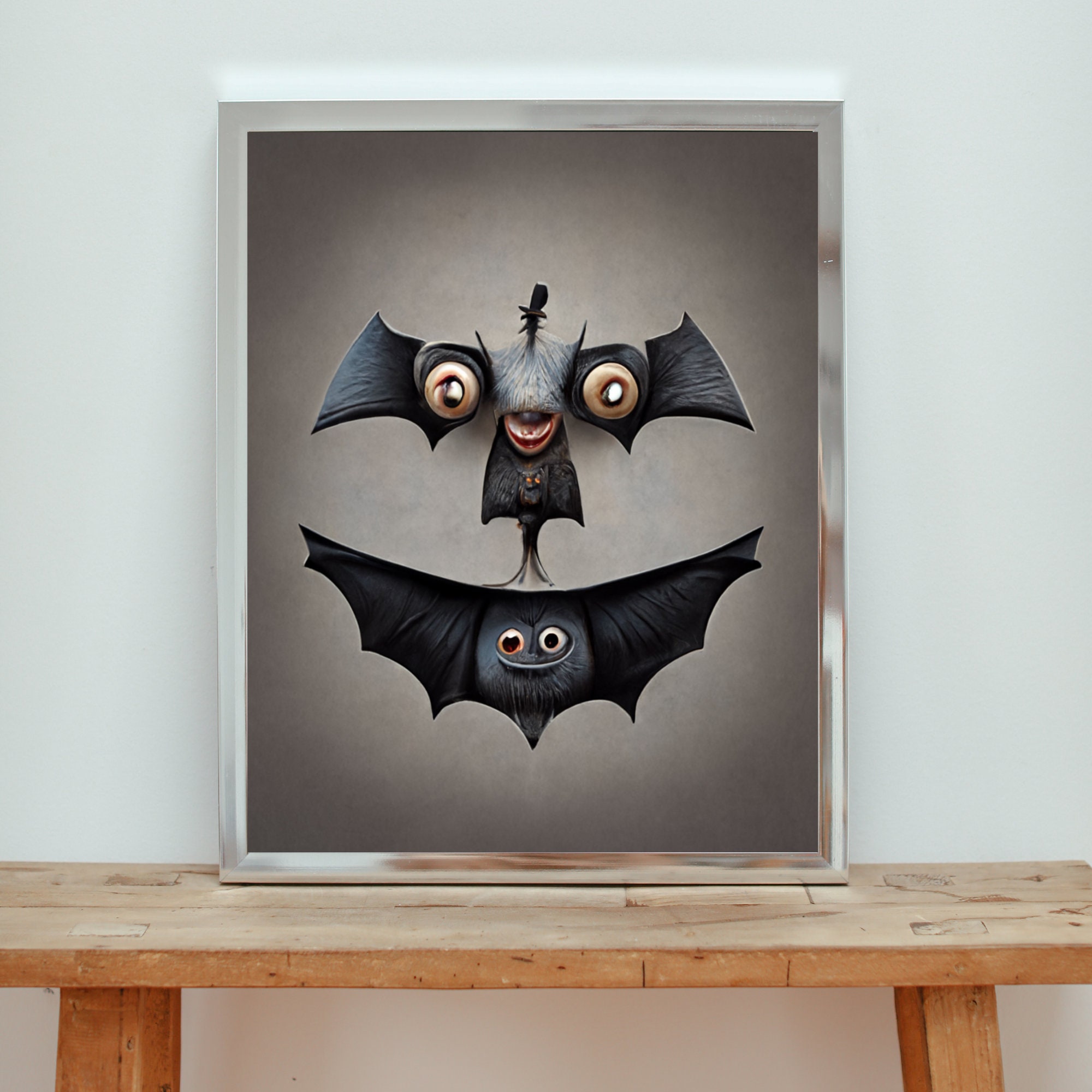 Full Collection of Tim Burton Inspired Halloween Art Prints, Digital ...