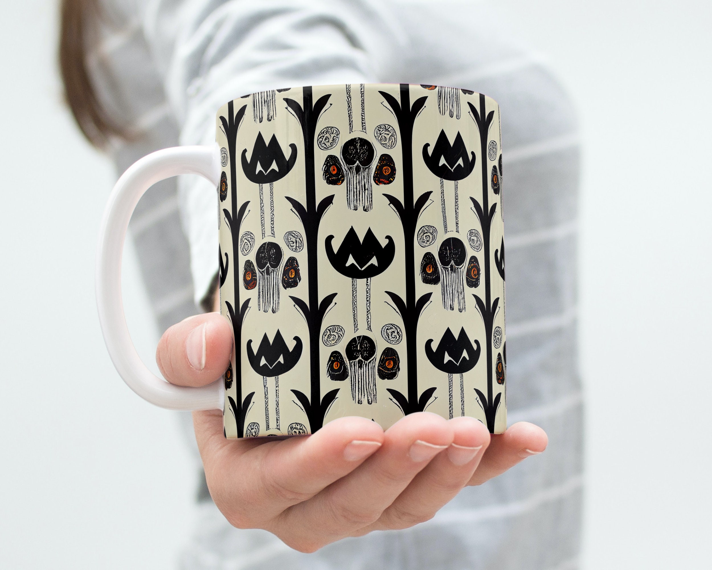 20 Monochromatic Gothic Seamless Pattern Tiles Digital - Etsy