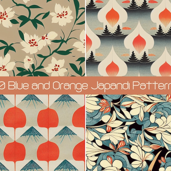 Japandi Pattern - Etsy