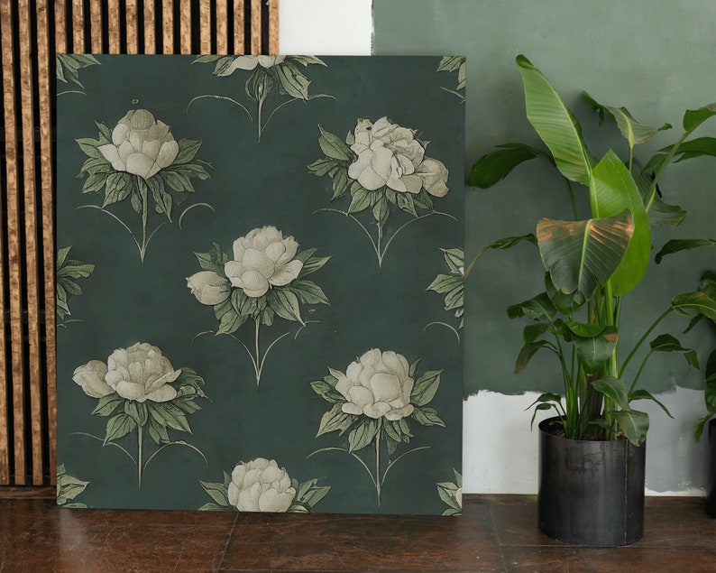 30 Regency Wallpaper Design Digital Scrapbook Paper Pack - Etsy