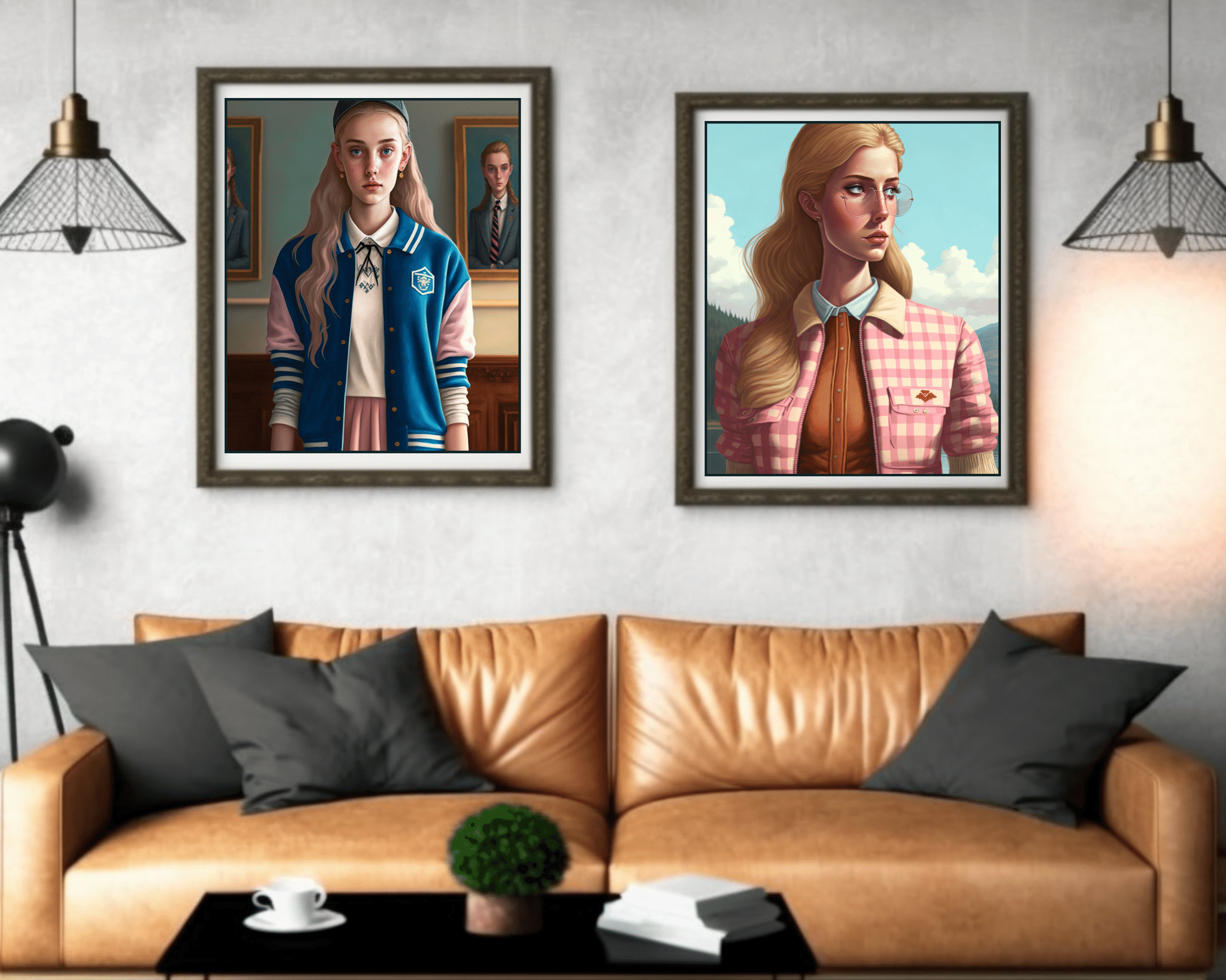 12 Preppy Aesthetic Art Prints, Digital Gallery Wall, Printable ...