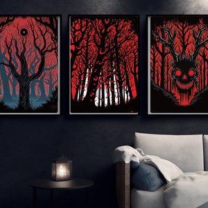 18 Devilcore Digital Wall Art, Printable Poster Home Decor, Pentagram ...