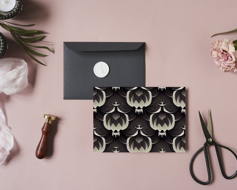 20 Monochromatic Gothic Seamless Pattern Tiles Digital - Etsy