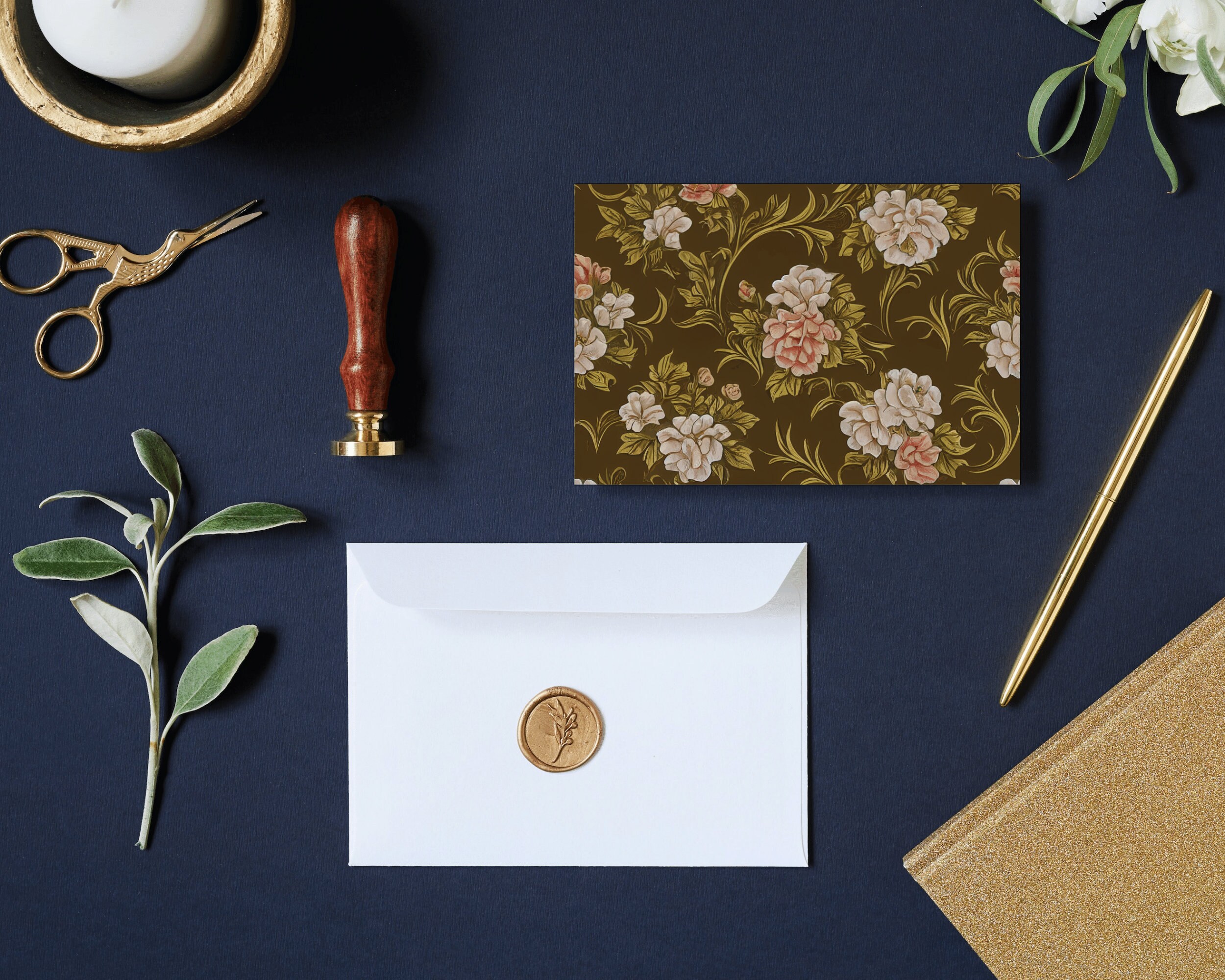 30 Regency Wallpaper Design, Digital Scrapbook Paper Pack, Commercial ...