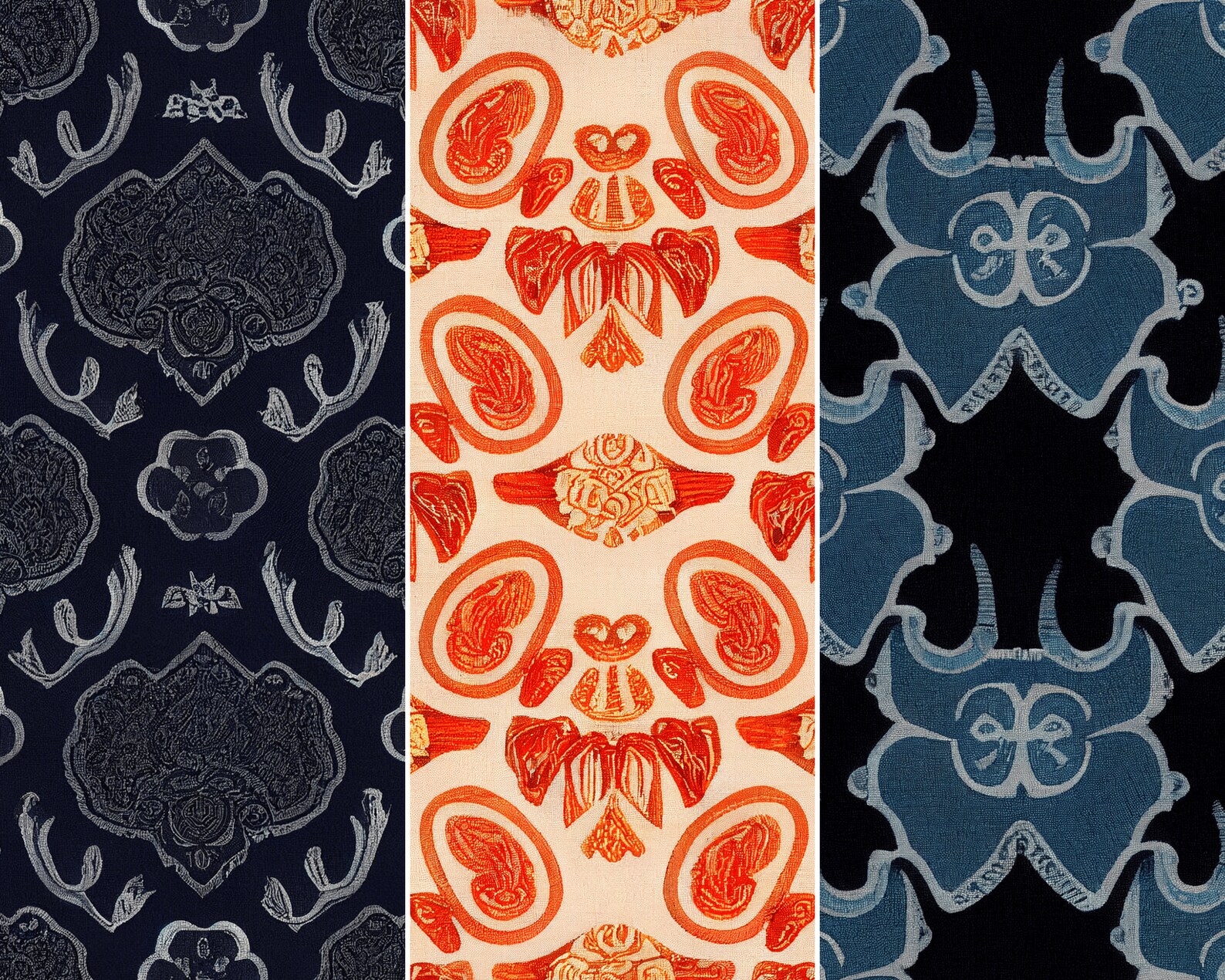 15 Tory Burch Inspired Wallpaper Design, Digital Scrapbook Paper Pack ...