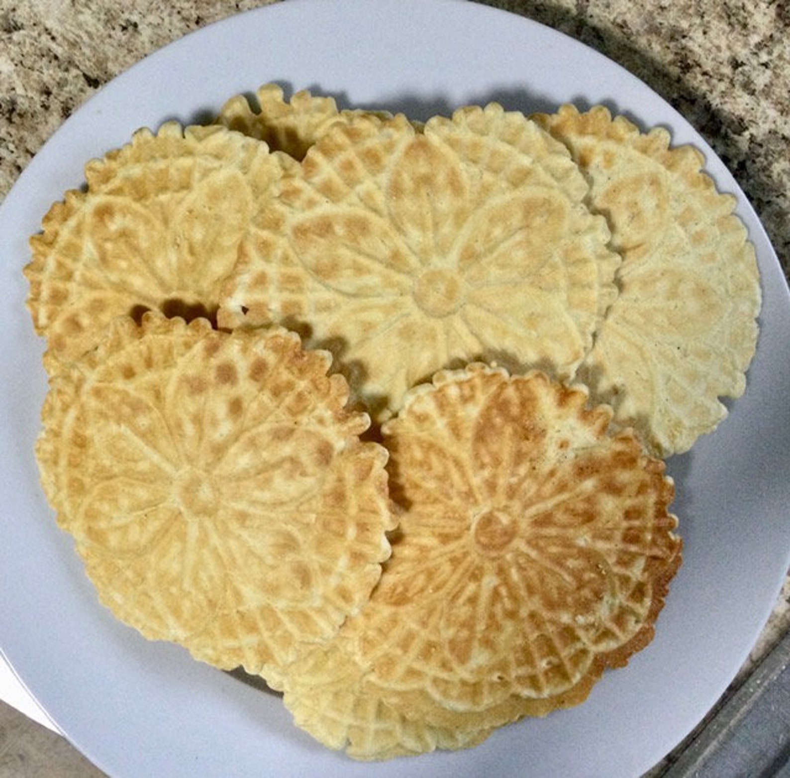 Pizzelle - Traditional Italian Waffle Cookie Chose Your Favorite Flavor ...