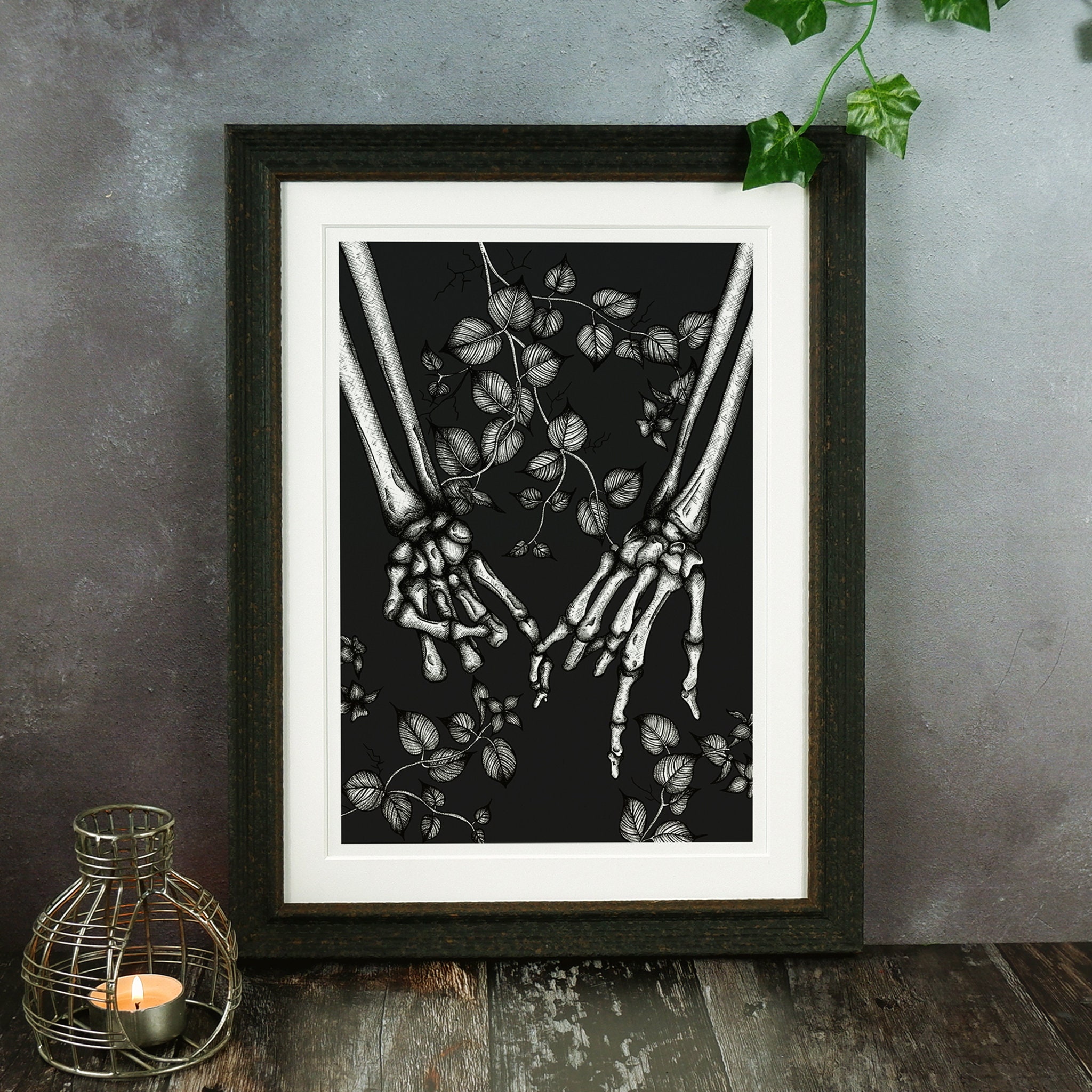 Pinky Promise Giclée Print Pinky Swear Illustration Gothic | Etsy UK