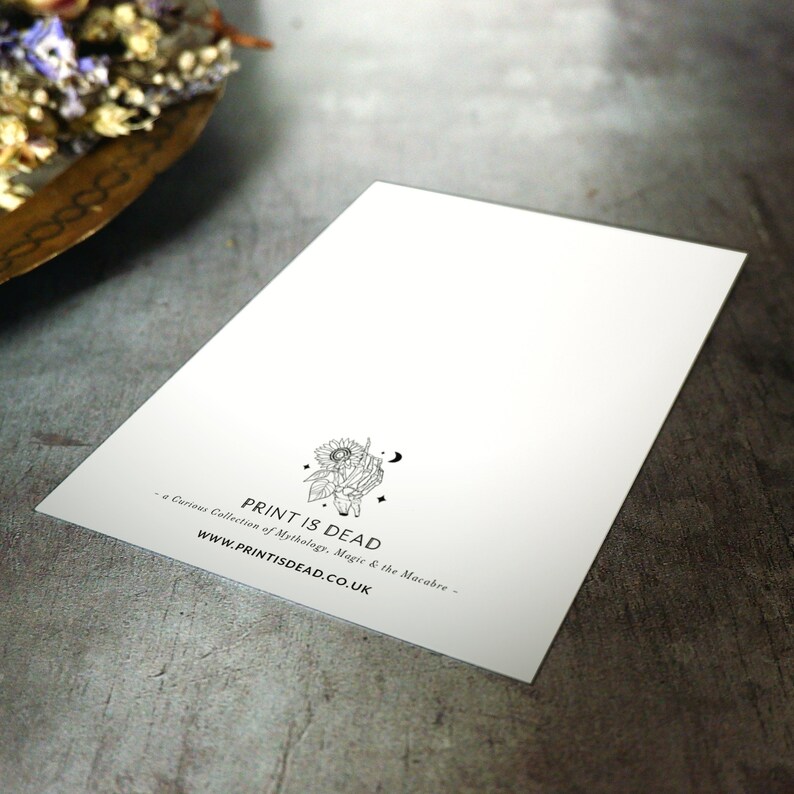 Bleeding Roses Postcard Dark Romance Rose Illustration | Etsy