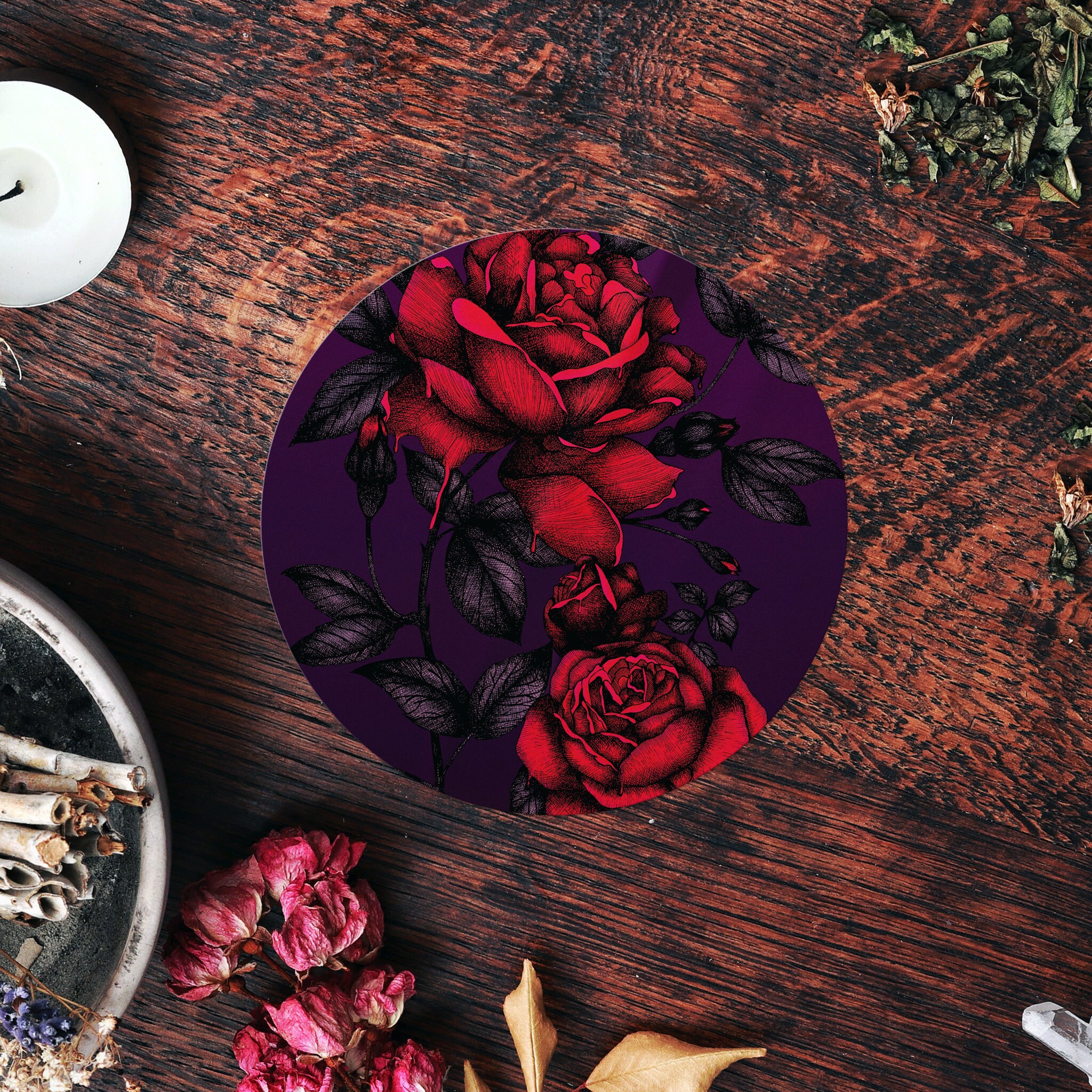 Bleeding Roses Vinyl Sticker Laptop Decal Gothic - Etsy UK