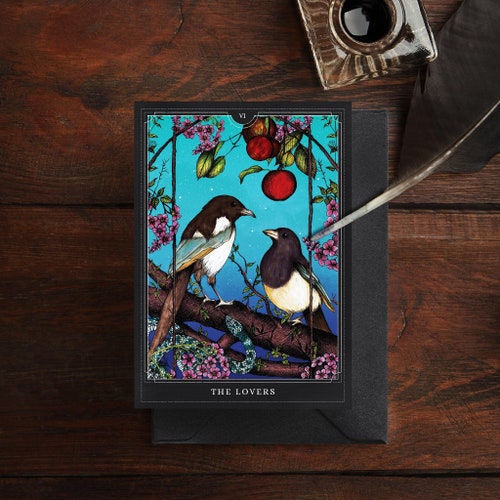 Magpie Magic A4 Print | Etsy