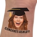 Custom Graduation Tattoos | Graduation Party Favors, Graduation Party ...